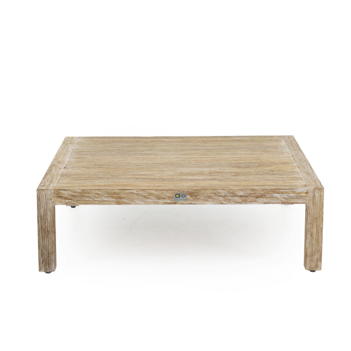 garden coffee table 90x90 product from Olive Lounge White Wash ...