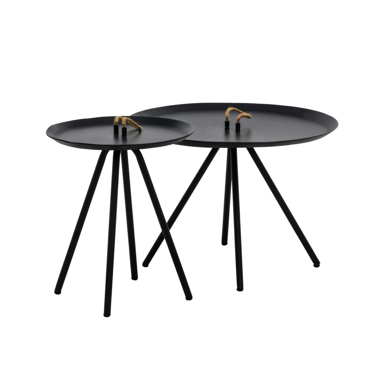 Coffee table set of 2 product from Elle Alu Lounge collection Apple Bee